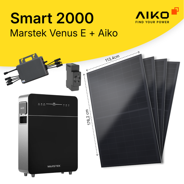 Solar Kit Smart 2000 (Marstek Venus E 3.0 + Aiko)
